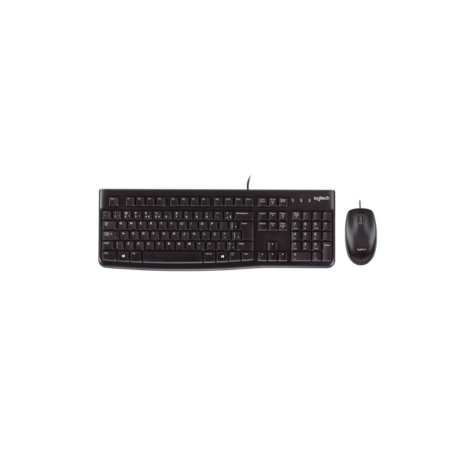 Combo Teclado e Mouse com fio USB Logitech MK120